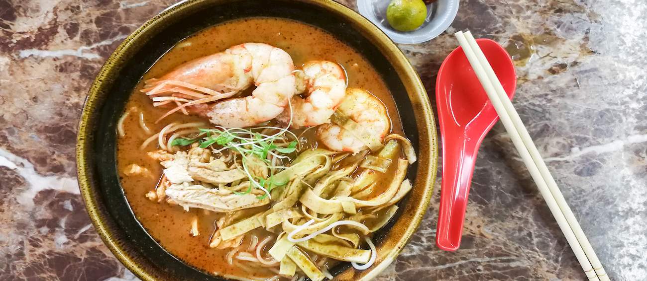 Sarawak Laksa | Traditional Soup From Kuching, Malaysia