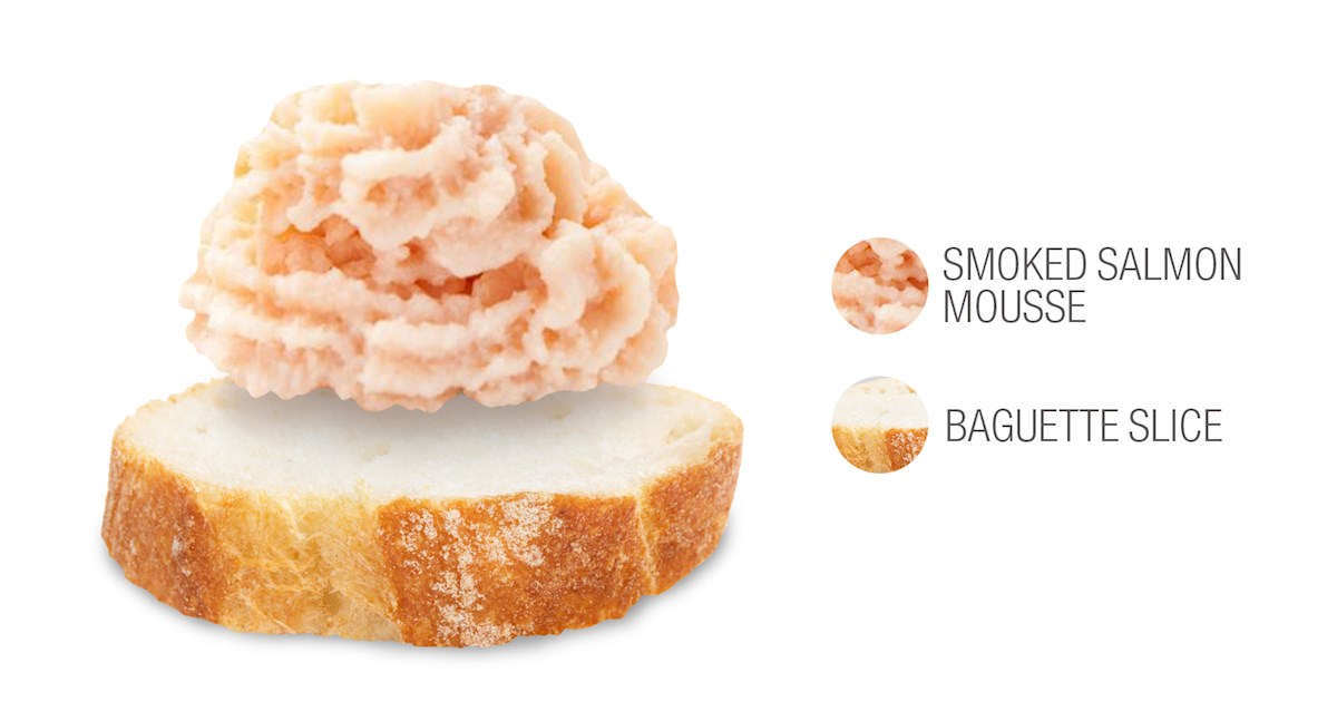 Mousse de Saumon Canapés | Traditional Appetizer From France, Western ...