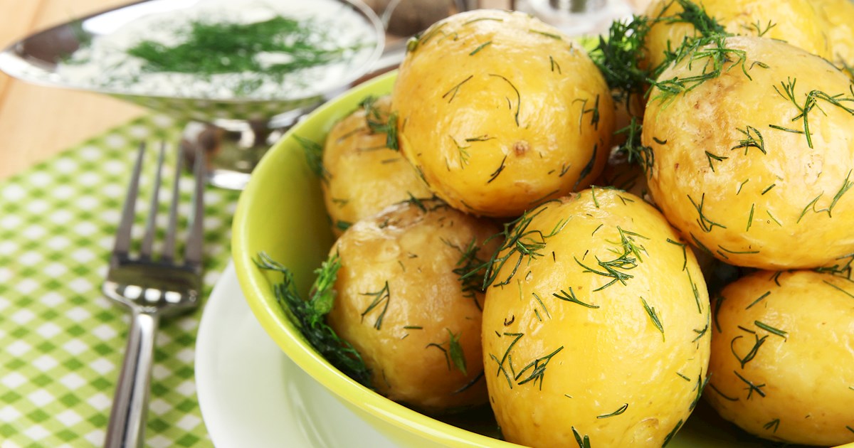 Kartofle Gotowane | Traditional Vegetable Dish From Poland, Central Europe