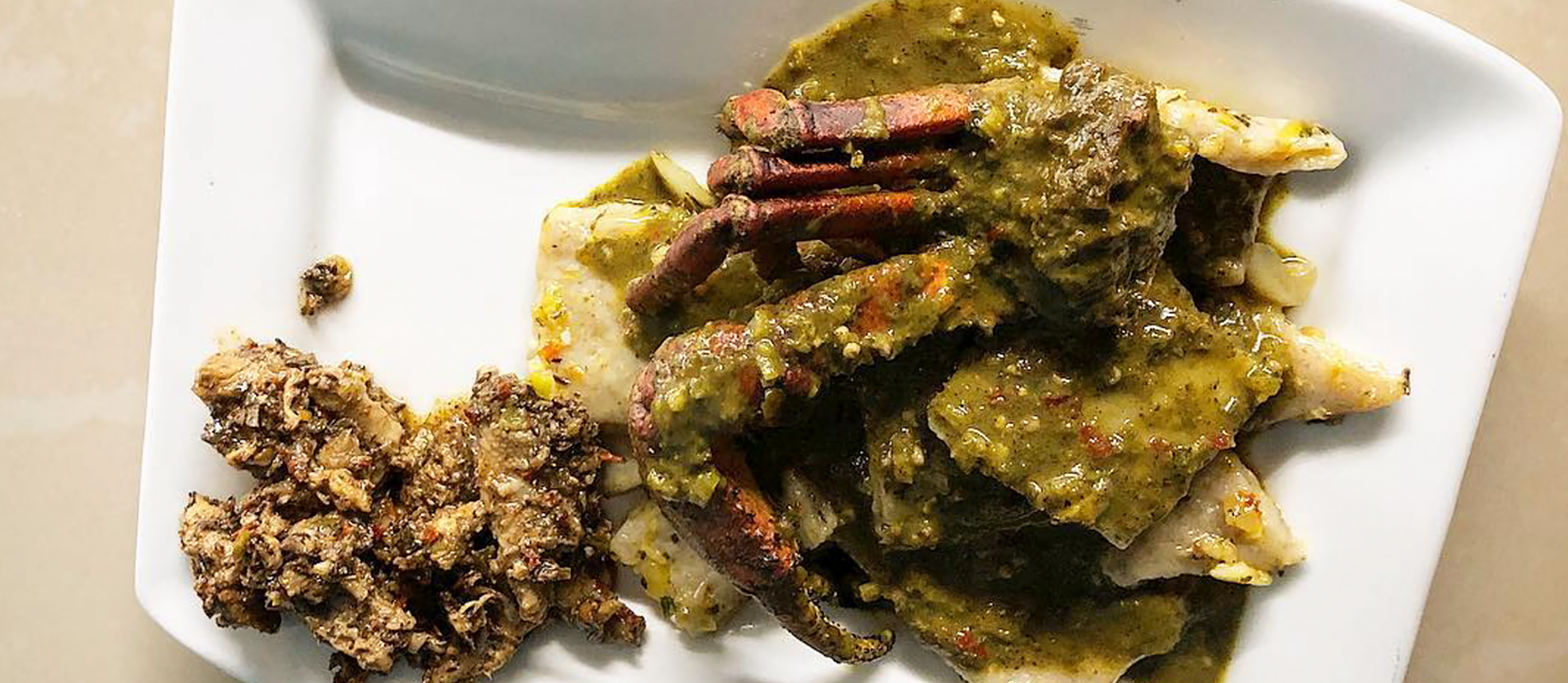 Curried Crab And Dumplings | Traditional Stew From Trinidad and Tobago ...