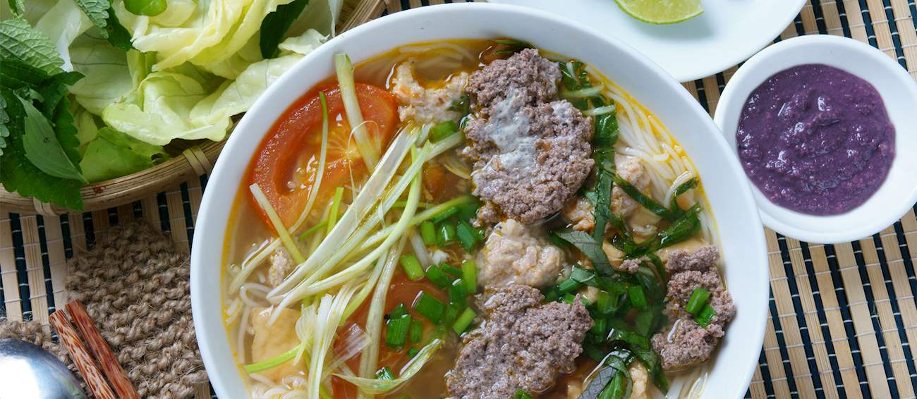 Bún Riêu | Traditional Noodle Dish From Vietnam, Southeast Asia