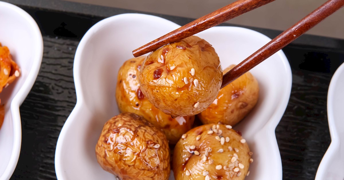 Gamja Jorim | Traditional Potato Dish From South Korea, East Asia
