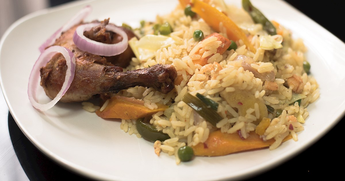 Nigerian Fried Rice And Chicken