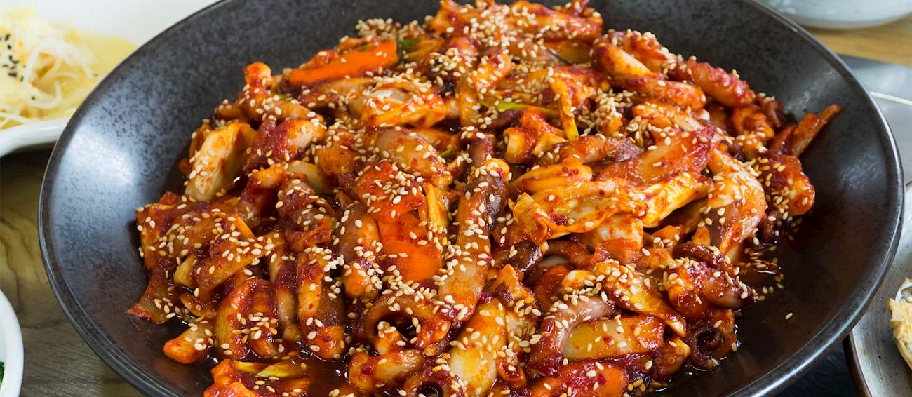 Ojingeo Chae Bokkeum | Traditional Squid Dish From South Korea