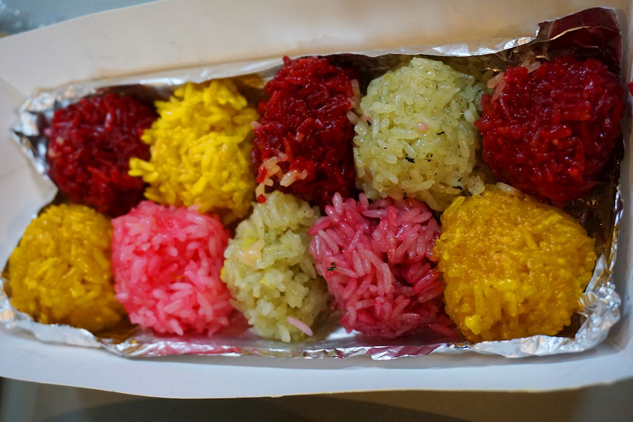 Xôi Ngũ Sắc | Traditional Rice Dish From Sa Pa, Vietnam
