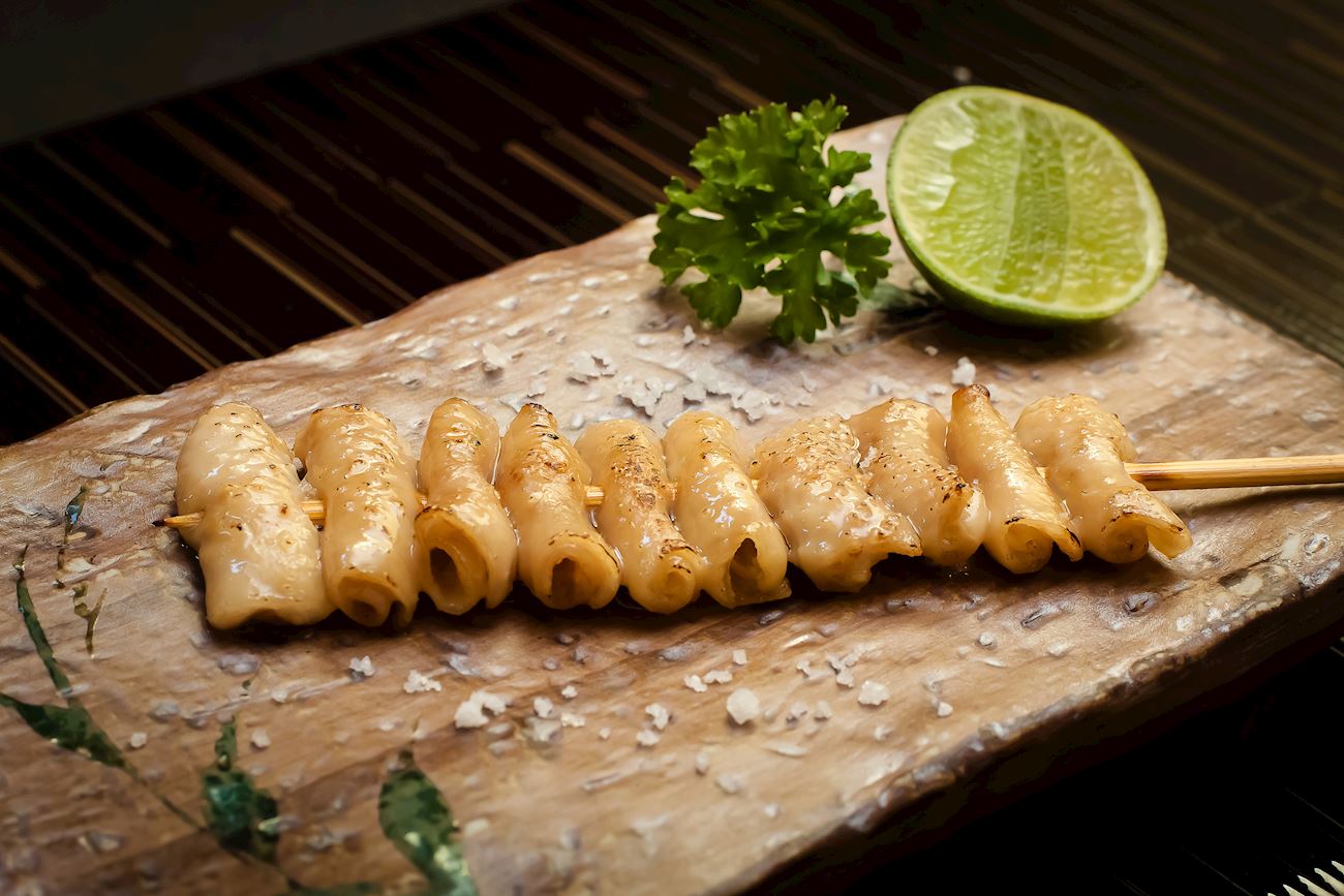 Kawa Yakitori | Traditional Offal Dish From Japan