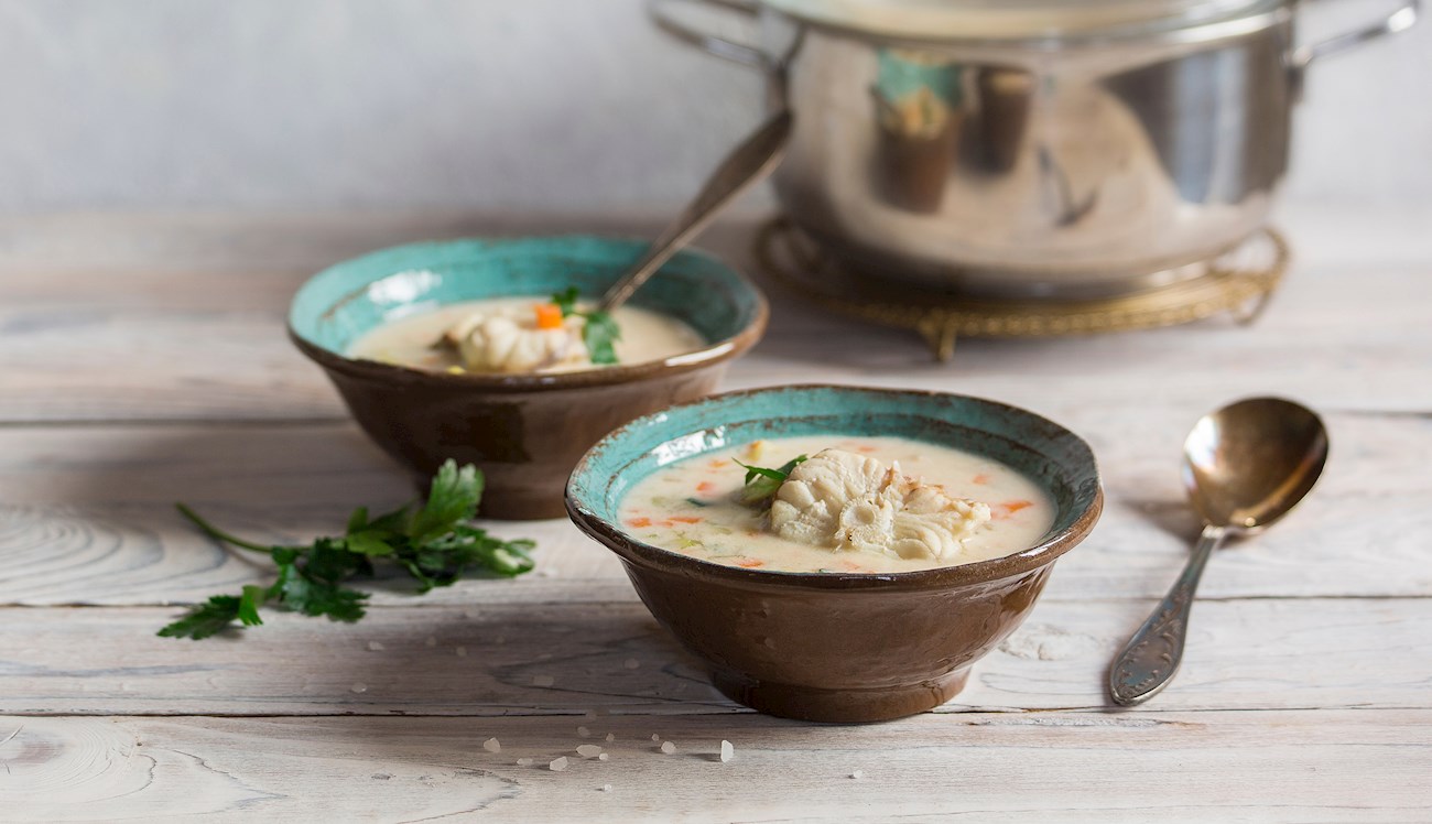 Fiskesuppe | Traditional Seafood Soup From Norway, Northern Europe