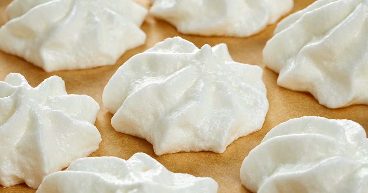 Italian Meringue | Traditional Dessert From Italy, Western Europe