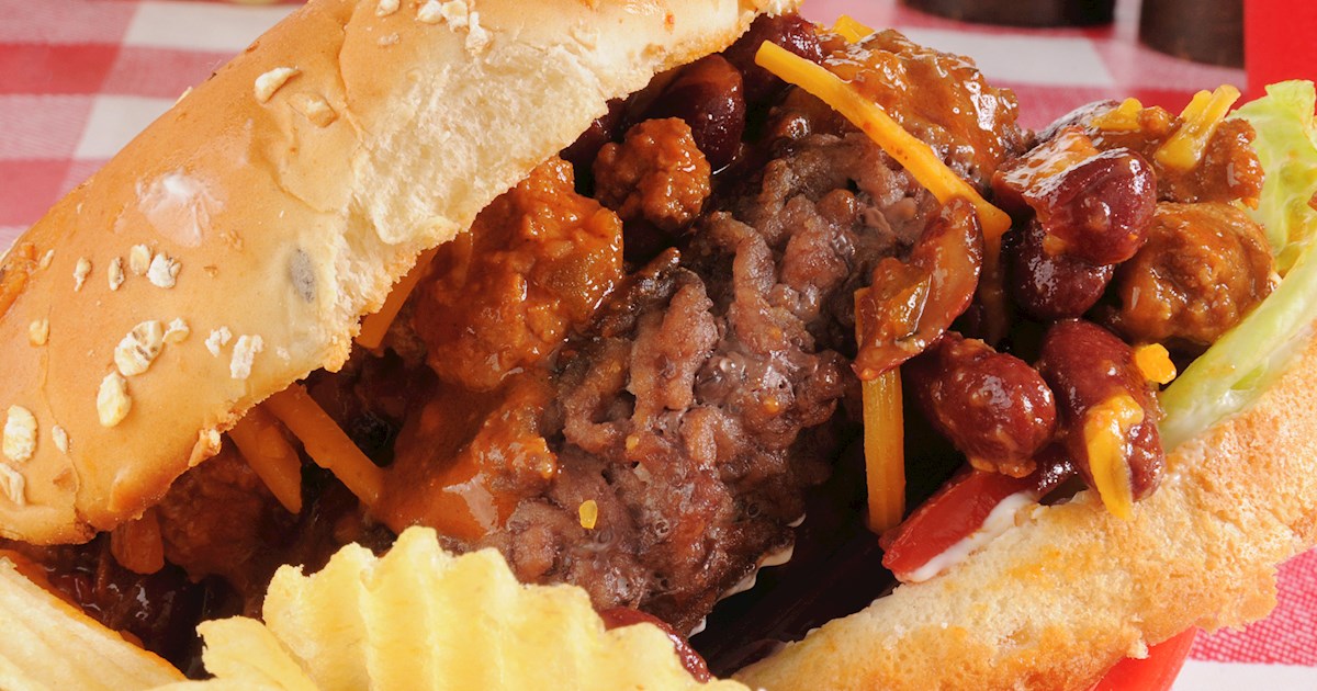 Chili Burger | Traditional Burger From Los Angeles, United States of ...