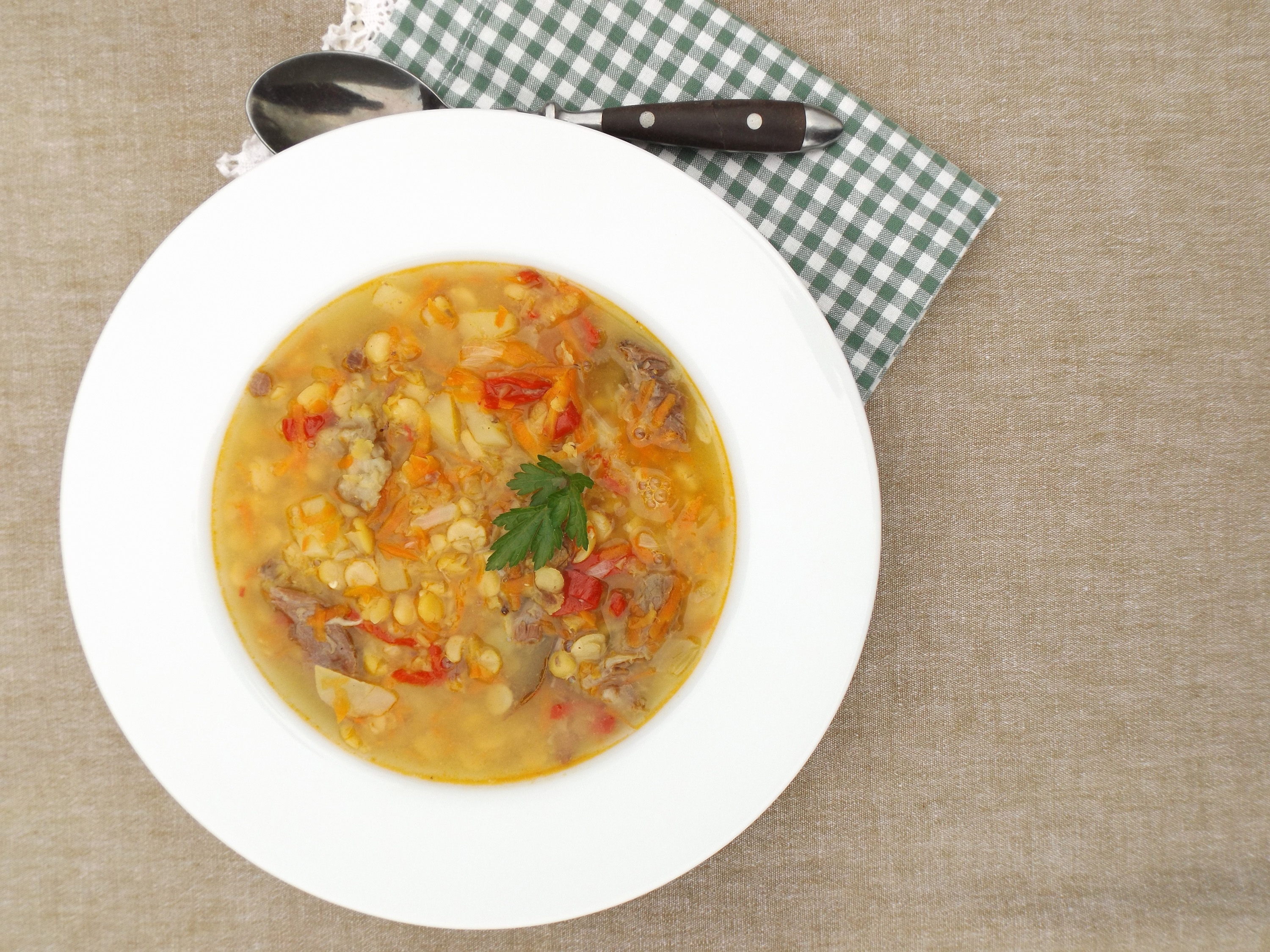 Ertesuppe Med Flesk | Traditional Soup From Norway, Northern Europe