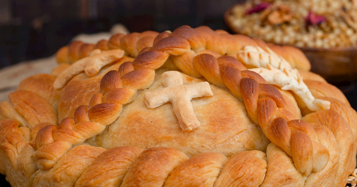 Slavski Kolač | Traditional Bread From Serbia, Southeastern Europe