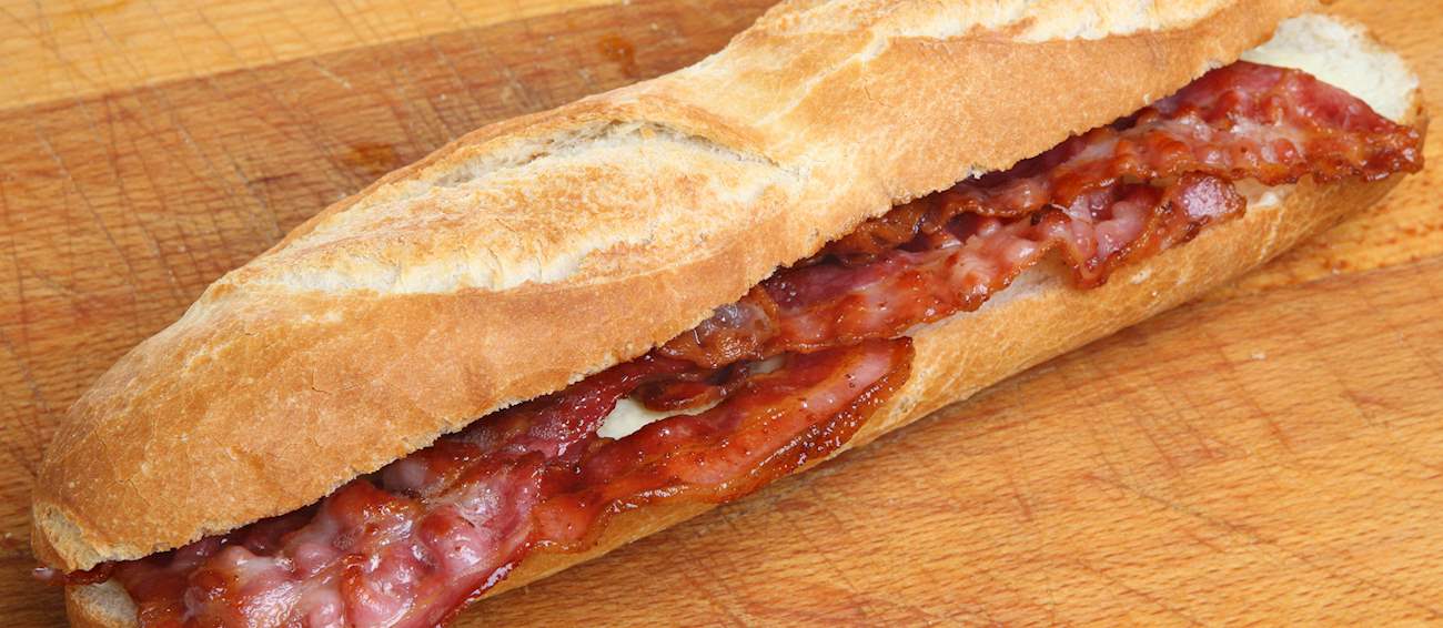 Bocadillo de Bacon | Traditional Sandwich From Spain