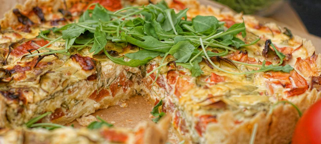 Quiche Provençale | Traditional Savory Pie From Provence, France