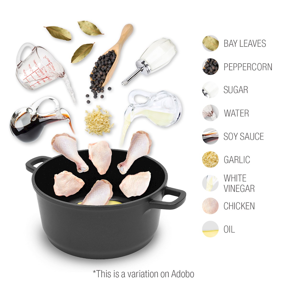 Adobo | Traditional Stew From Philippines, Southeast Asia