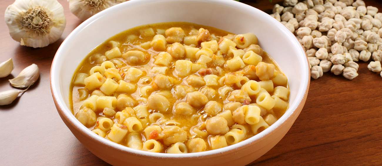 Minestra di Ceci | Traditional Vegetable Soup From Italy