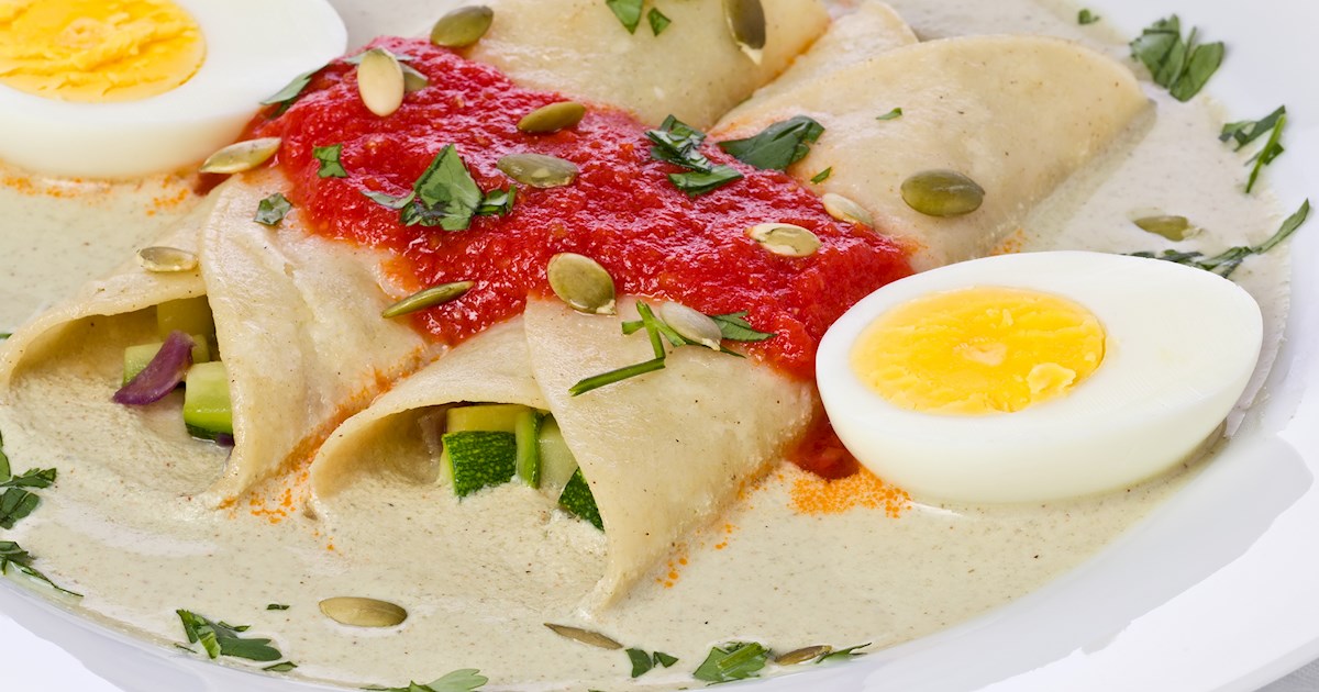 Papadzules | Traditional Egg Dish From Yucatán, Mexico
