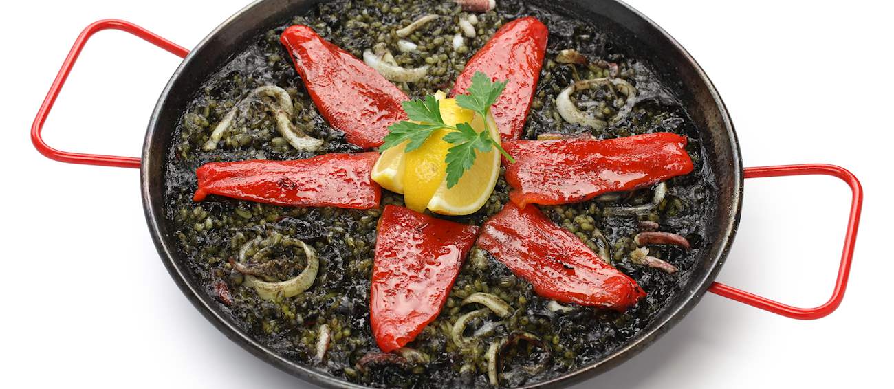 Arròs Negre | Traditional Rice Dish From Valencian Community, Spain