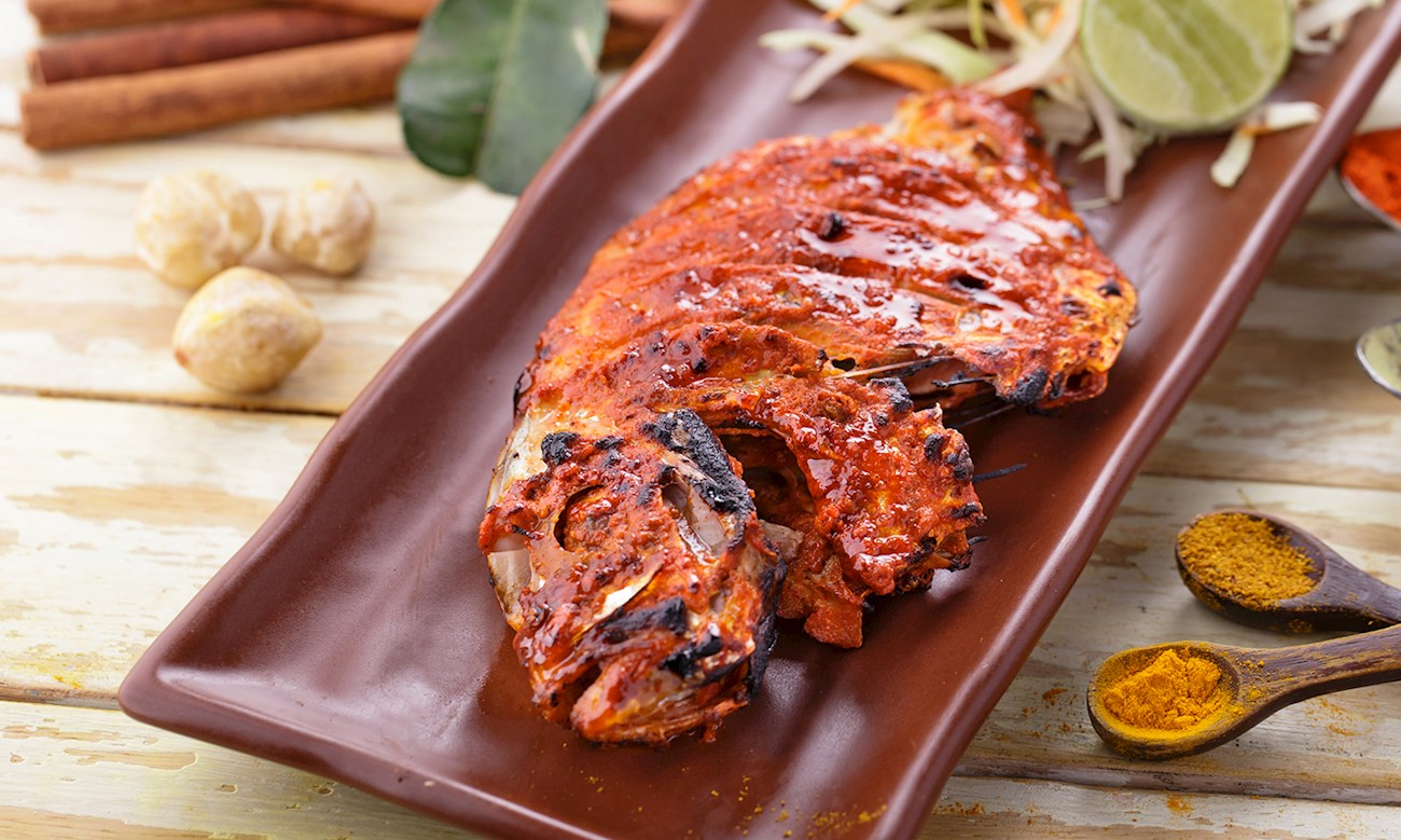 Tandoori Pomfret | Traditional Saltwater Fish Dish From Maharashtra, India