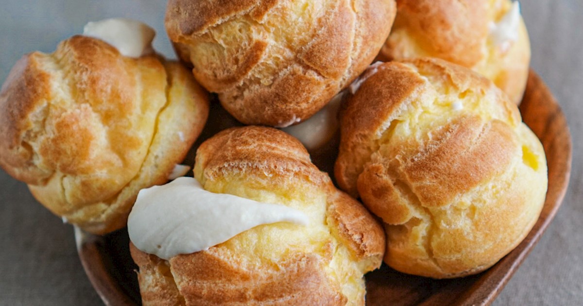 Choux à la Crème | Traditional Sweet Pastry From France, Western Europe