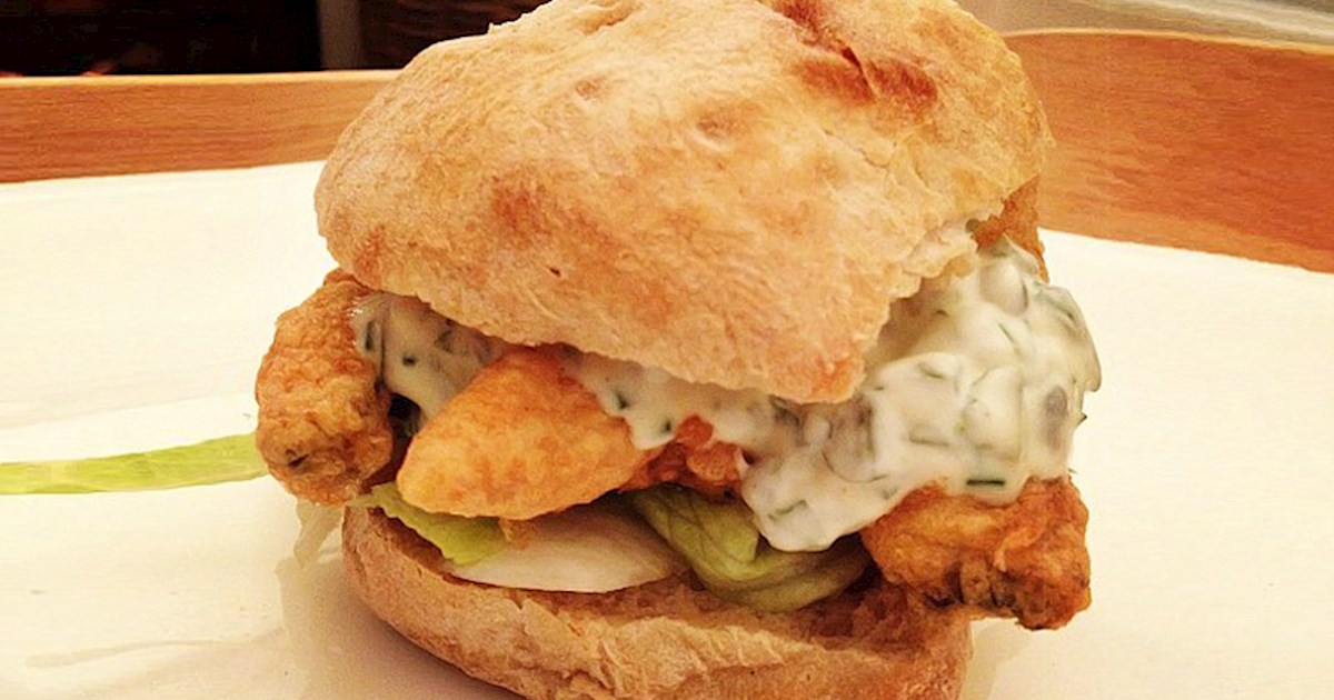 Mackerel Bap | Traditional Sandwich From Axminster, England