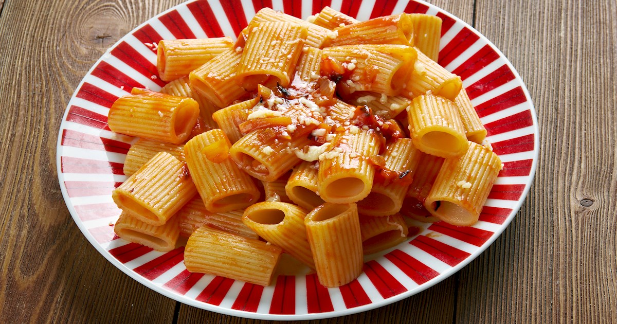 Rigatoni Con la Pajata | Traditional Pasta From Rome, Italy