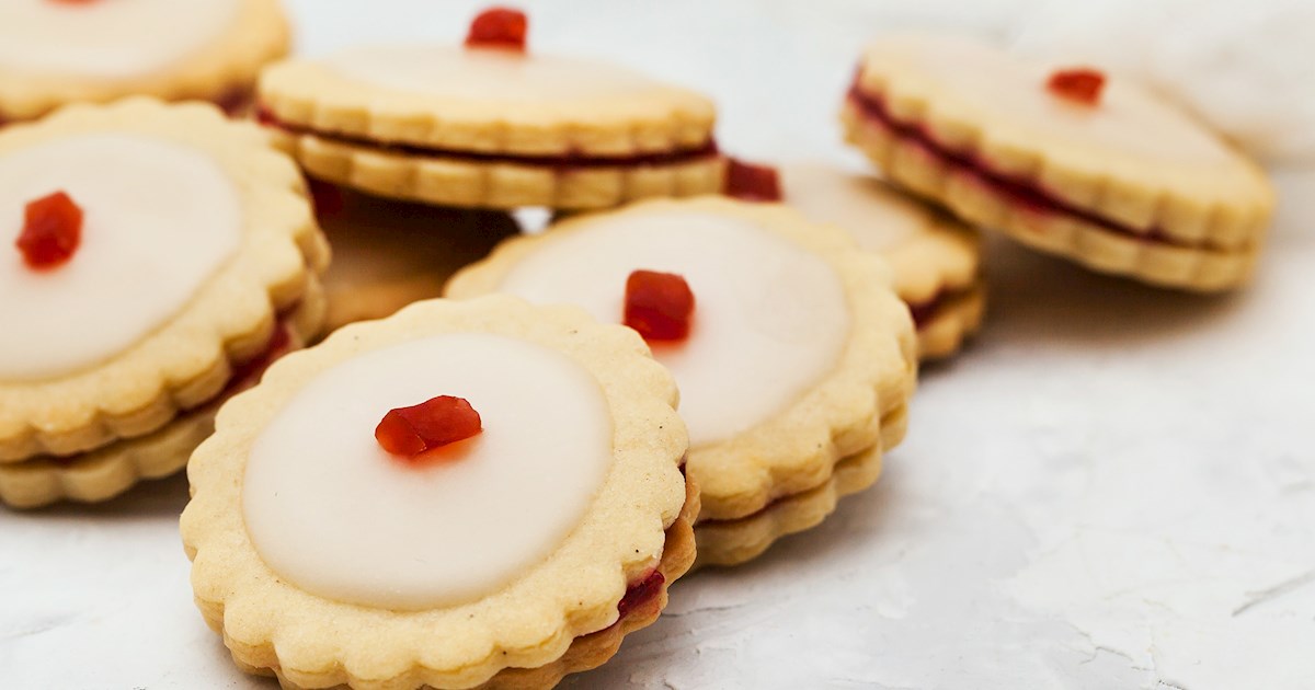 Empire Biscuit | Traditional Cookie From Scotland, United Kingdom