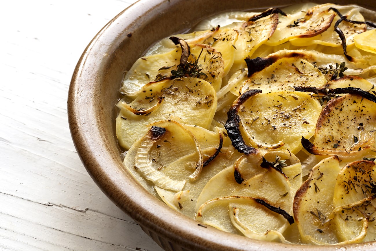 Patatas Panaderas al Horno | Traditional Side Dish From Spain, Western ...