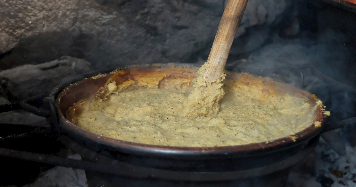 Polenta Ticinese | Traditional Porridge From Canton of Ticino, Central ...
