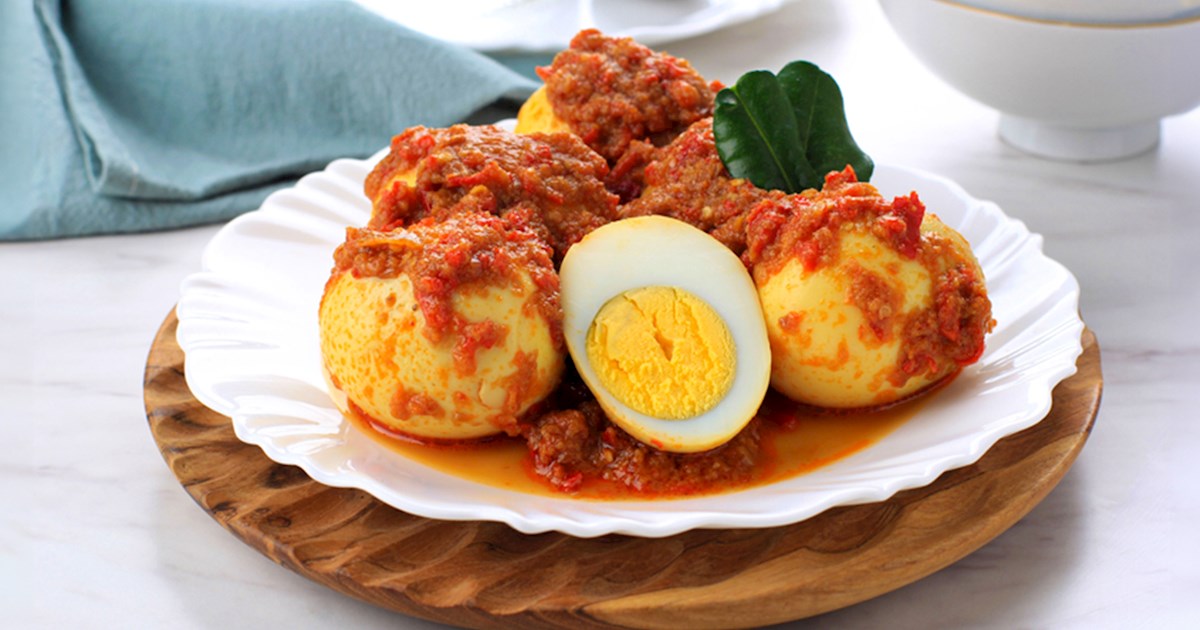 Telur Balado | Traditional Egg Dish From West Sumatra, Indonesia