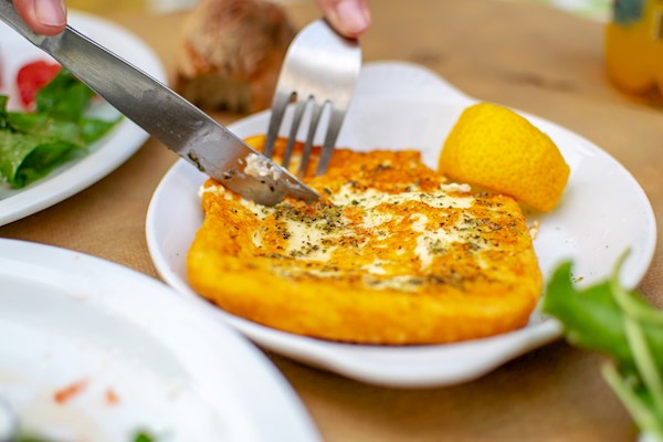 Saganaki | Traditional Cheese Dish From Greece, Southeastern Europe