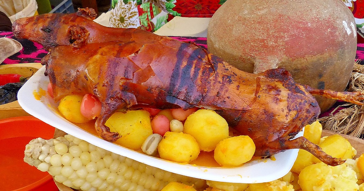 Cuy al Horno | Traditional Meat Dish From Cusco Region, Peru