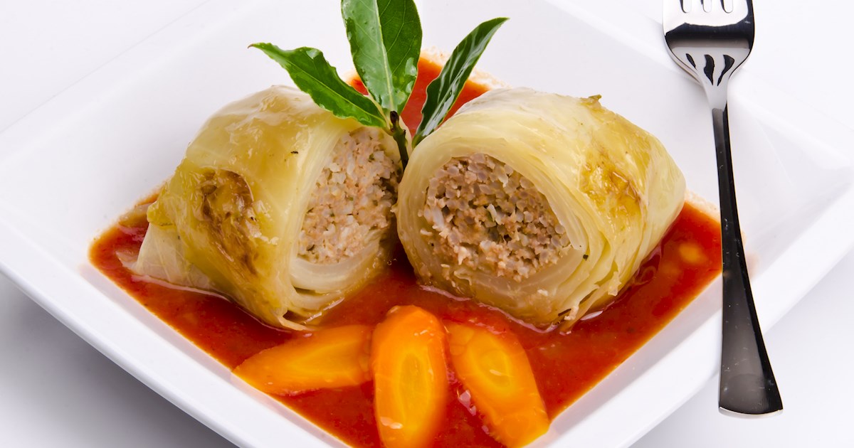 Kohlroulade | Traditional Ground Meat Dish From Germany, Central Europe