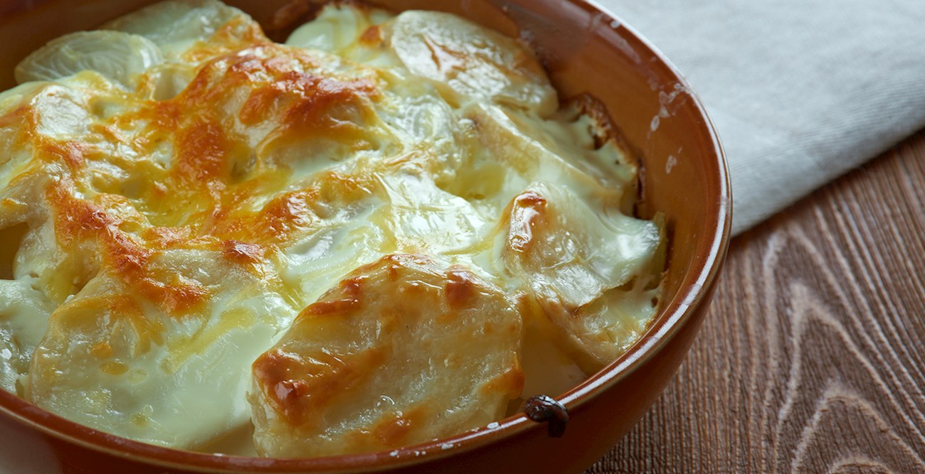 Pan Haggerty | Traditional Casserole From Northumberland, England