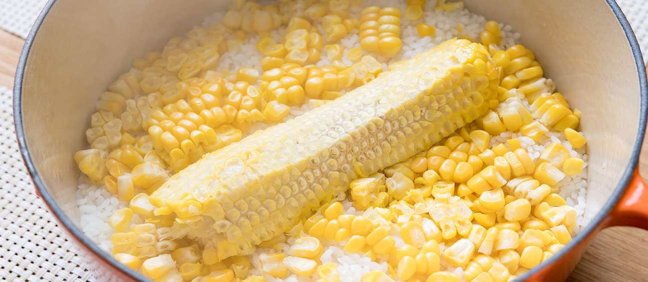 Arroz Con Maiz | Traditional Rice Dish From Cuba, Caribbean