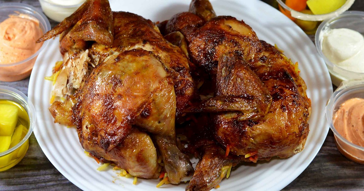 Dajaj Mashwi | Traditional Chicken Dish From Saudi Arabia, Arabian ...