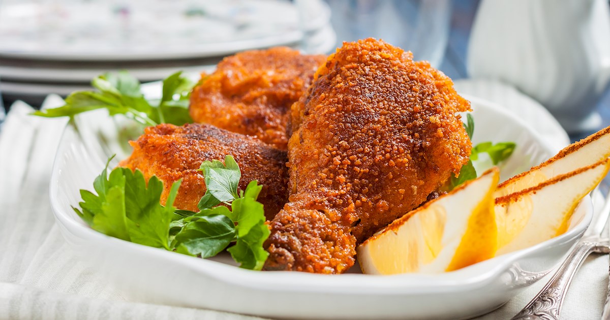 Backhendl | Traditional Fried Chicken Dish From Vienna, Austria