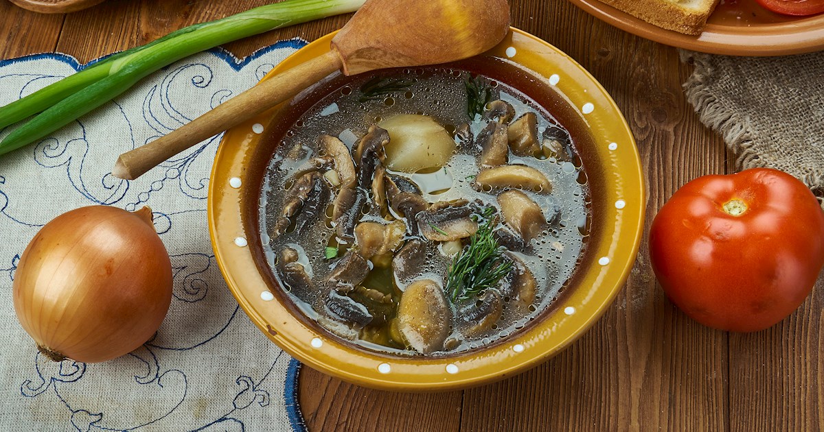 Bramboračka | Traditional Vegetable Soup From Czech Republic, Central ...