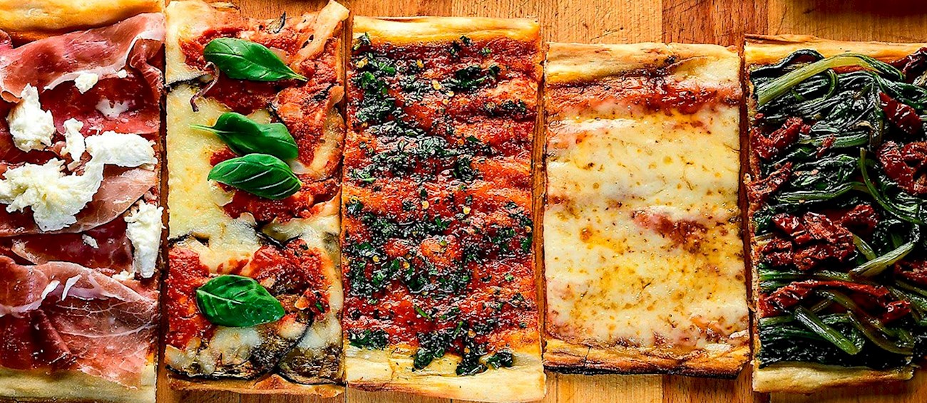 Pizza al Taglio | Traditional Pizza From Rome, Italy