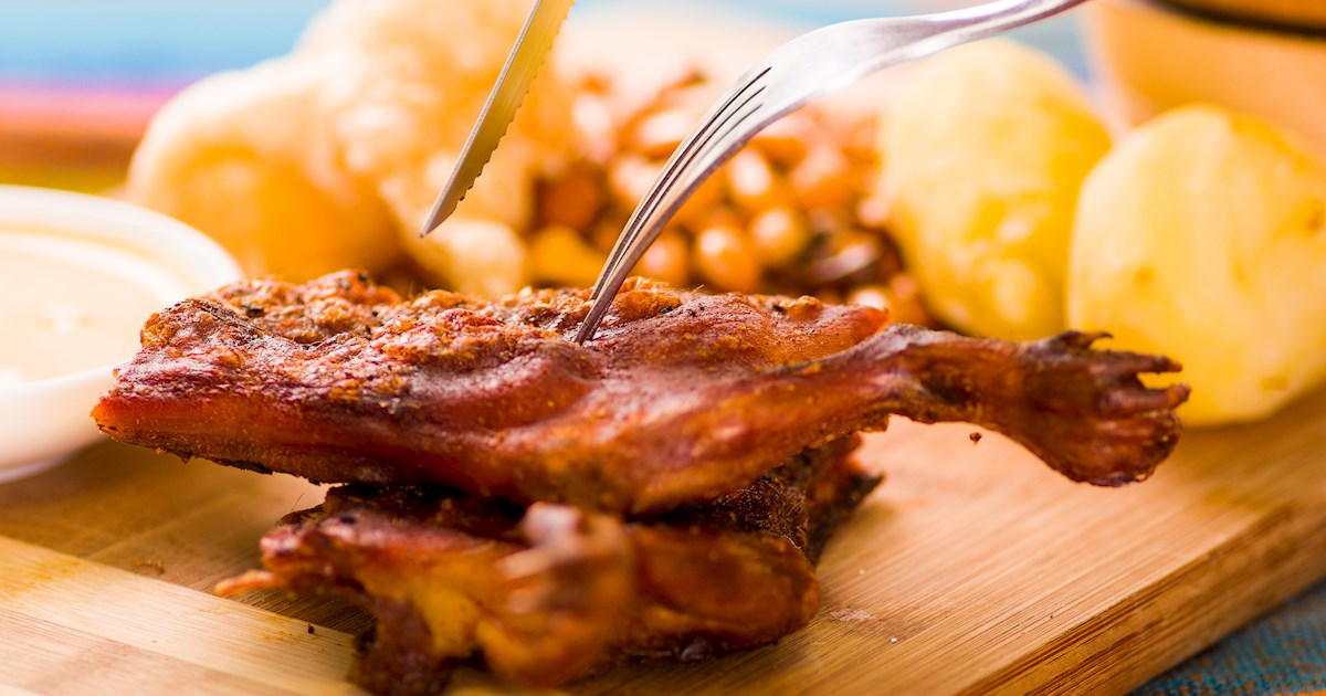 Picante de Cuy | Traditional Meat Dish From Cusco Region, Peru