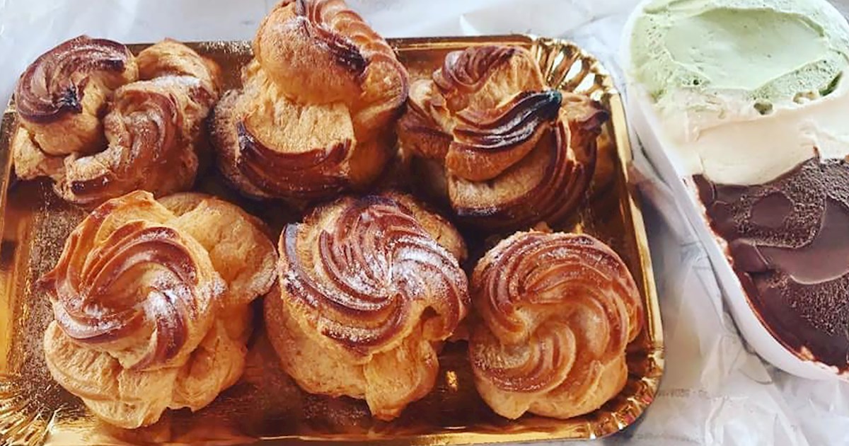 Testa di Turco | Traditional Sweet Pastry From Sicily, Italy