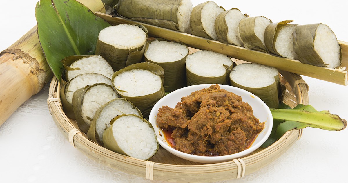 Lemang | Traditional Rice Dish From Indonesia, Southeast Asia