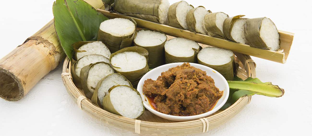Lemang | Traditional Rice Dish From Indonesia, Southeast Asia