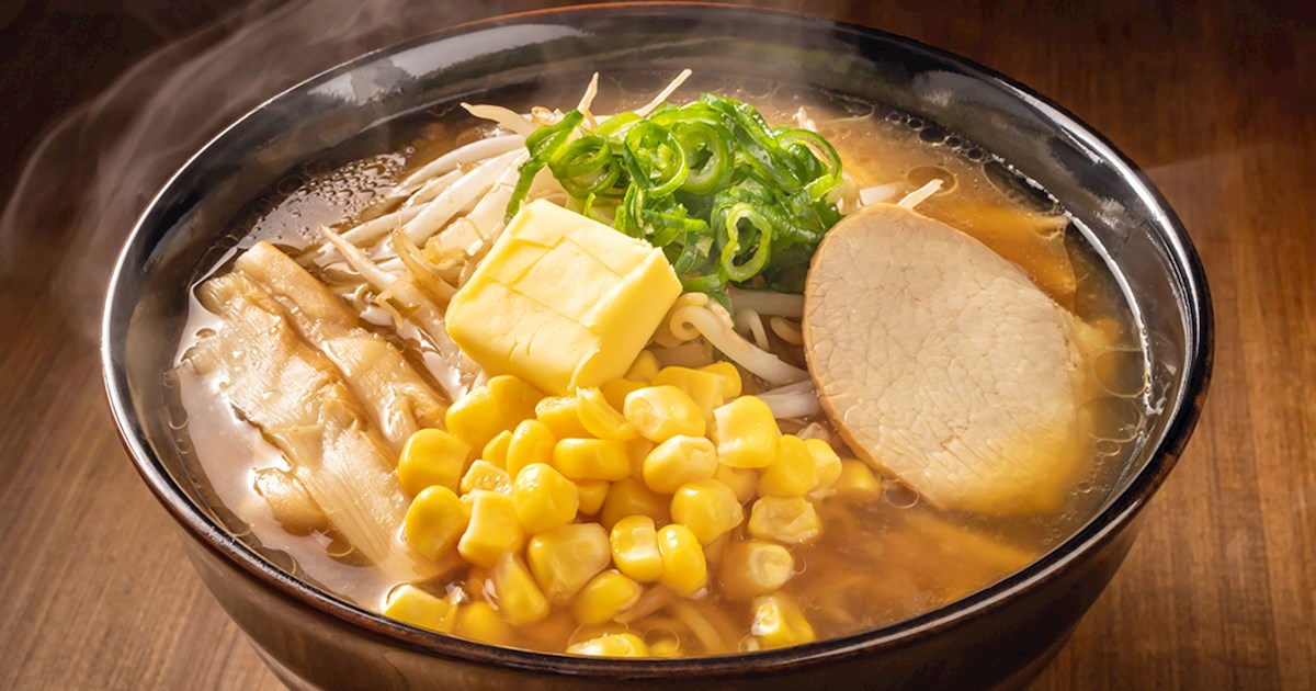 Bata-kon Ramen | Traditional Noodle Dish From Hokkaido Region, Japan