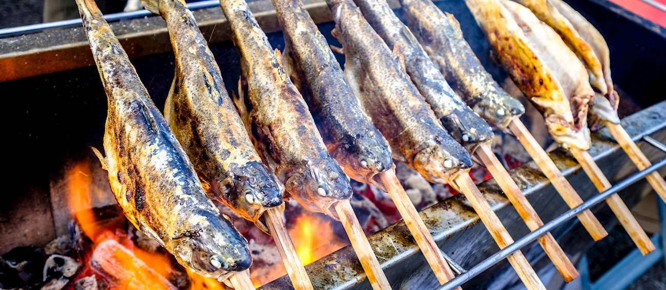 Steckerlfisch | Traditional Fish Dish From Bavaria, Germany