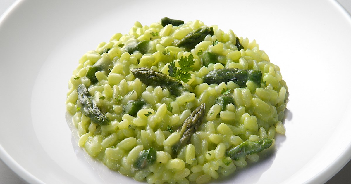 Risotto Verde | Traditional Rice Dish From Italy, Western Europe