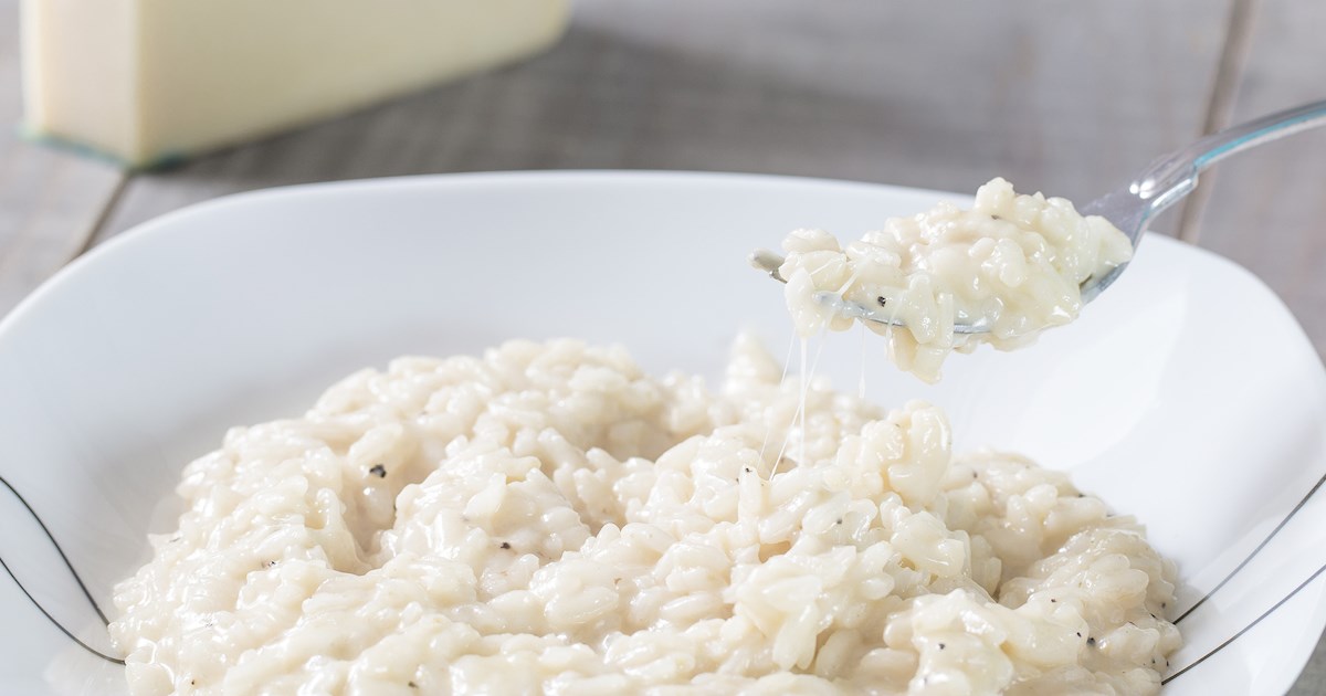 Risotto Alla Fontina | Traditional Rice Dish From Aosta Valley, Italy