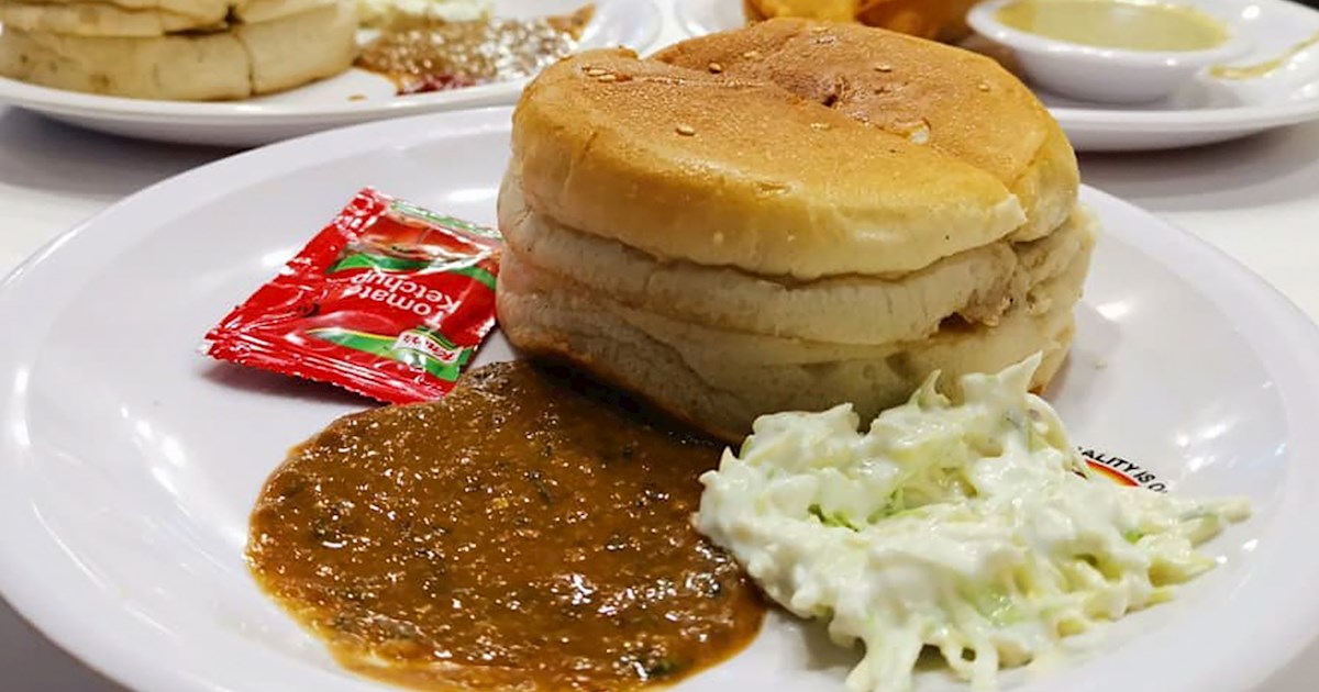 Bun Kebab | Traditional Street Food From Karachi, Pakistan