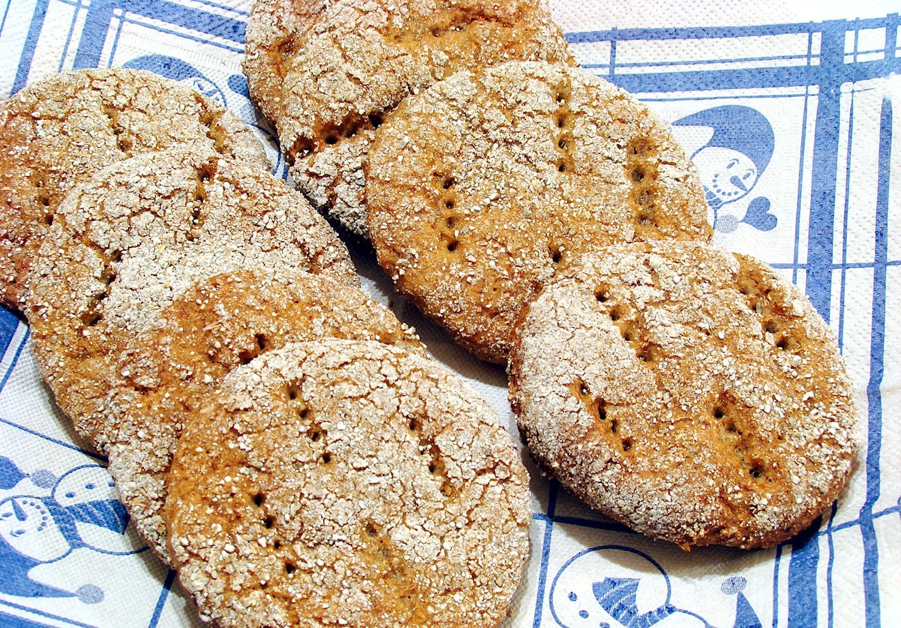 Ruisrieska | Traditional Flatbread From Finland, Northern Europe