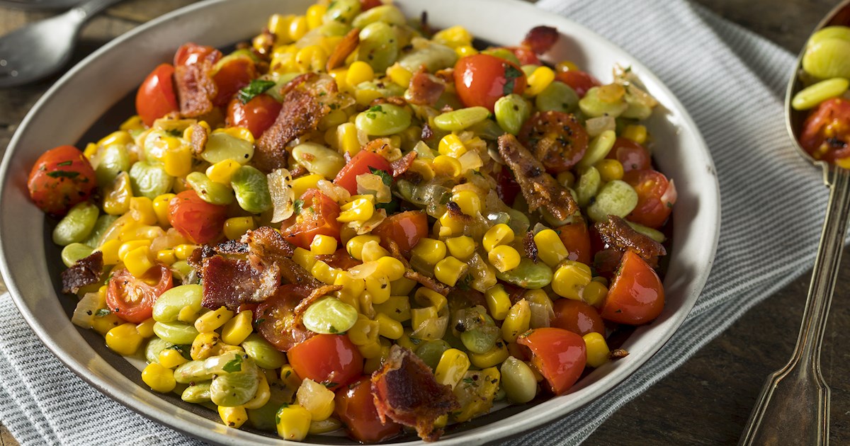 Succotash | Traditional Side Dish From New England, United States of ...