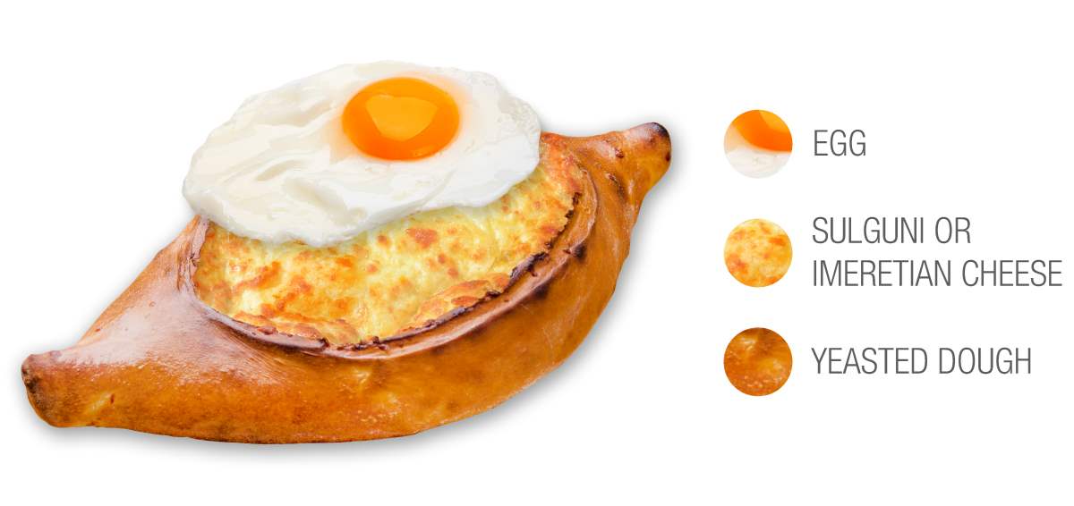 Adjarian Khachapuri Authentic Recipe | TasteAtlas